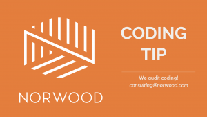 Coding Tip - Norwood